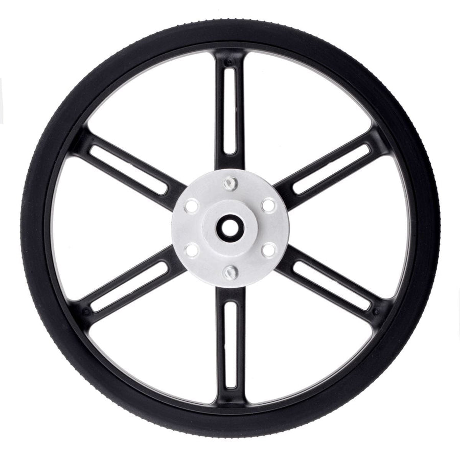 Pololu Wheel Pair for Standard Servo Splines (25T, 5.8mm) - 90×10mm ...