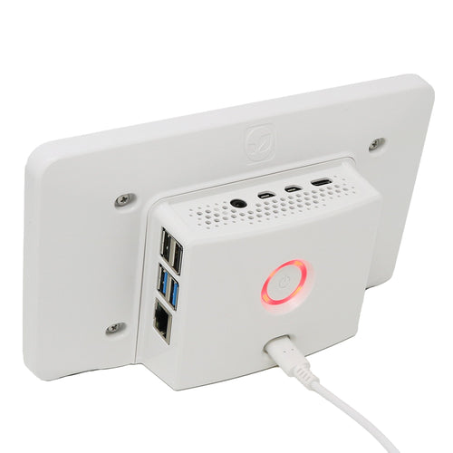 Power Button Case for Raspberry Pi 4 and Official 7" Touchscreen ...