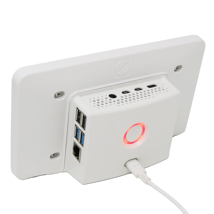 Power Button Case for Raspberry Pi 4 and Official 7" Touchscreen ...