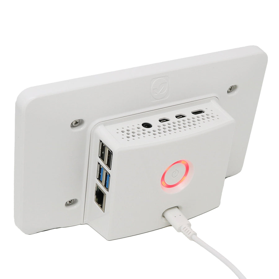 Power Button Case for Raspberry Pi 4 and Official 7" Touchscreen ...