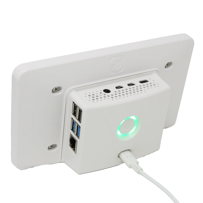 Power Button Case for Raspberry Pi 4 and Official 7" Touchscreen ...