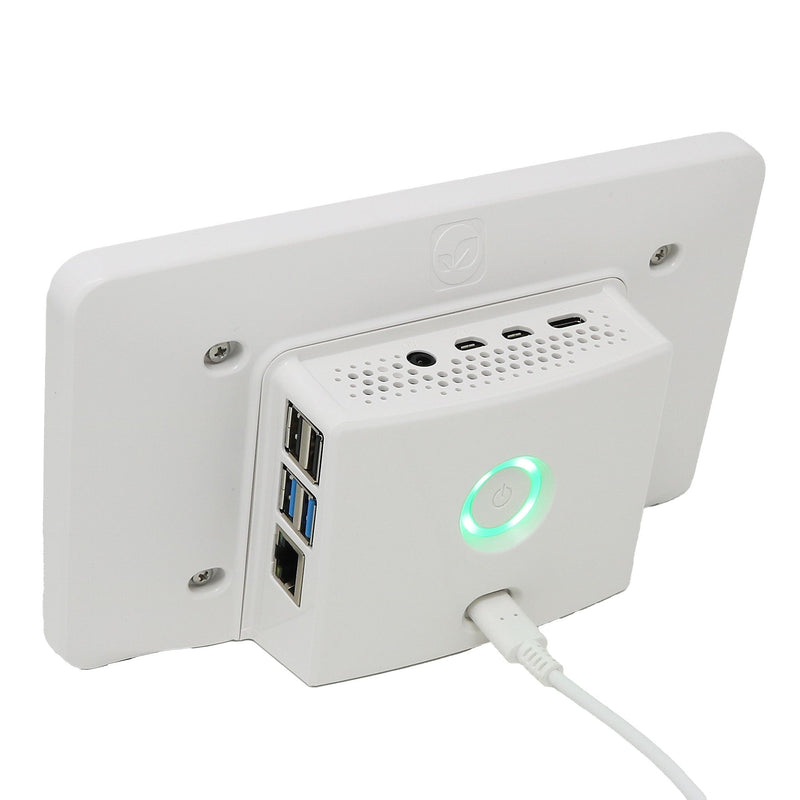 Power Button Case for Raspberry Pi 4 and Official 7" Touchscreen ...