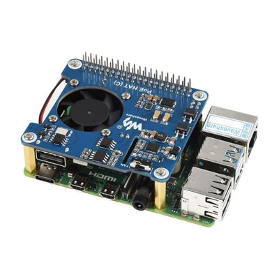 Power over Ethernet HAT for Raspberry Pi 4/3B+ (12V & 5V outputs) - The ...