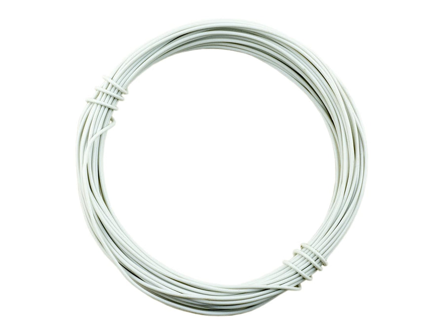 Prototyping Wire 24AWG (0.5mm) Multi-Strand Core - White [Discontinued ...