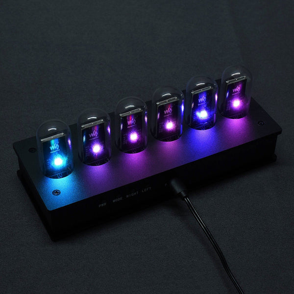 Pseudo Nixie Tube Clock for Raspberry Pi Zero [Discontinued] - The Pi Hut