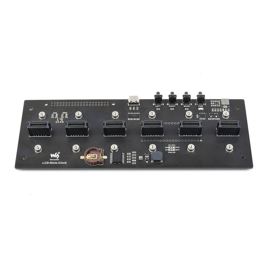 Pseudo Nixie Tube Clock for Raspberry Pi Zero [Discontinued] - The Pi Hut