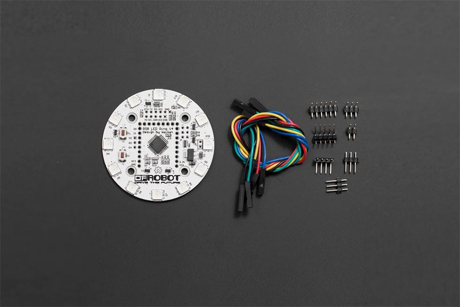 Rainbow LED Ring V3 (Arduino Compatible) [Discontinued] - The Pi Hut