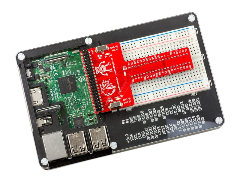 Raspberry Pi Gpio Breadboard Breakout Pro Discontinued The Pi Hut