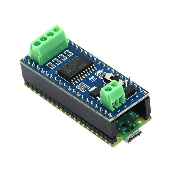 Motor Driver HAT for Raspberry Pi Pico - The Pi Hut