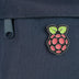 Raspberry Pi Stamped Iron Pin Badge - The Pi Hut