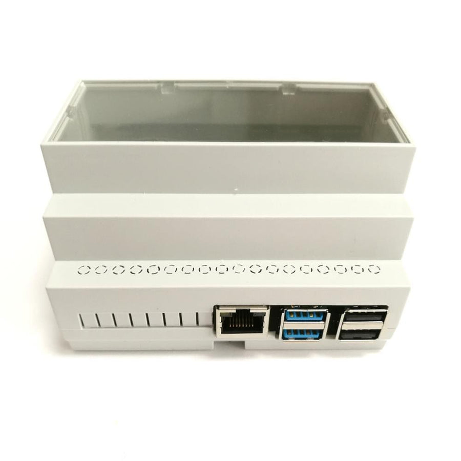 RasPiBox - Raspberry Pi 4 Prototyping DIN Rail Case (inc. 5V regulator ...