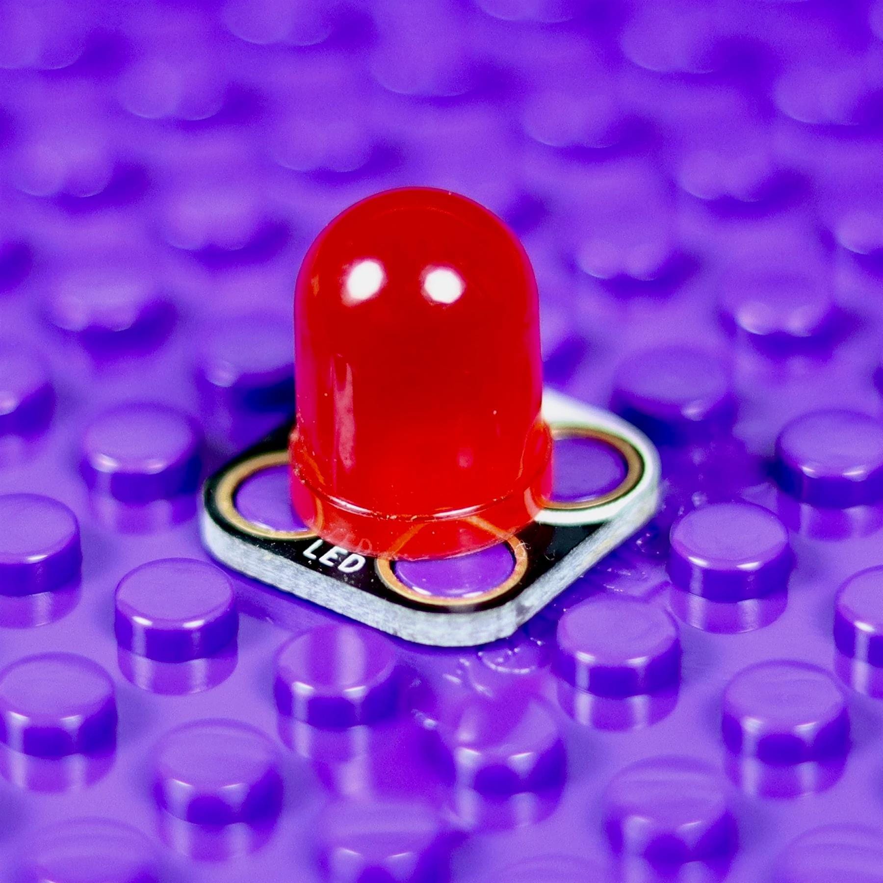 Red Jumbo Diffused LED Chip [Discontinued] - The Pi Hut
