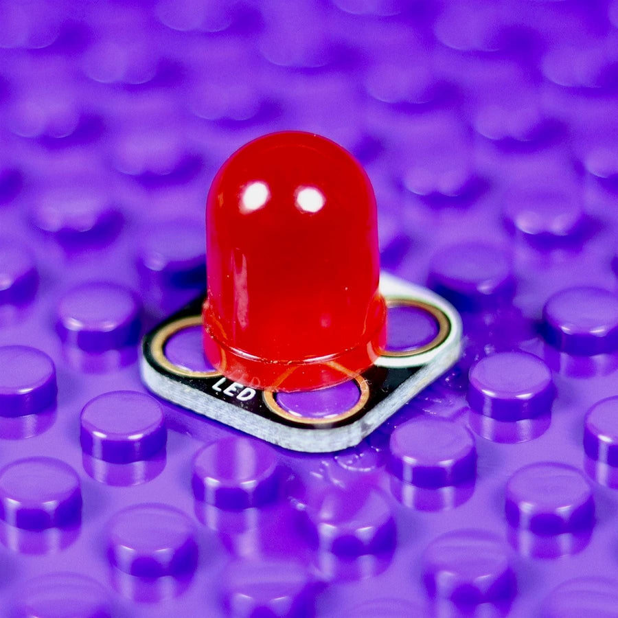 Red Jumbo Diffused LED Chip [Discontinued] - The Pi Hut