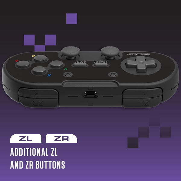 Retro-Bit Legacy16 2.4GHz Wireless Controller - Onyx [Discontinued ...