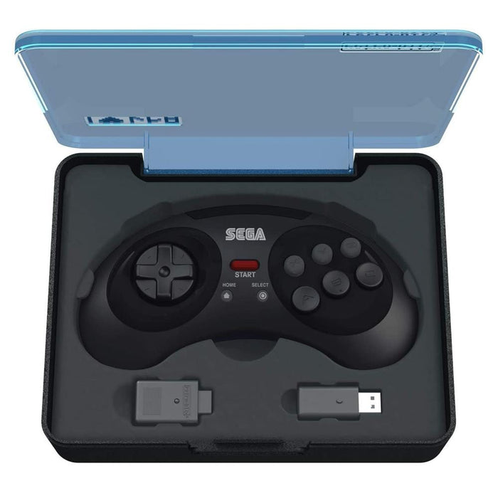 Retro-Bit Official SEGA Mega Drive 8-Button 2.4Ghz Wireless Arcade Pad ...