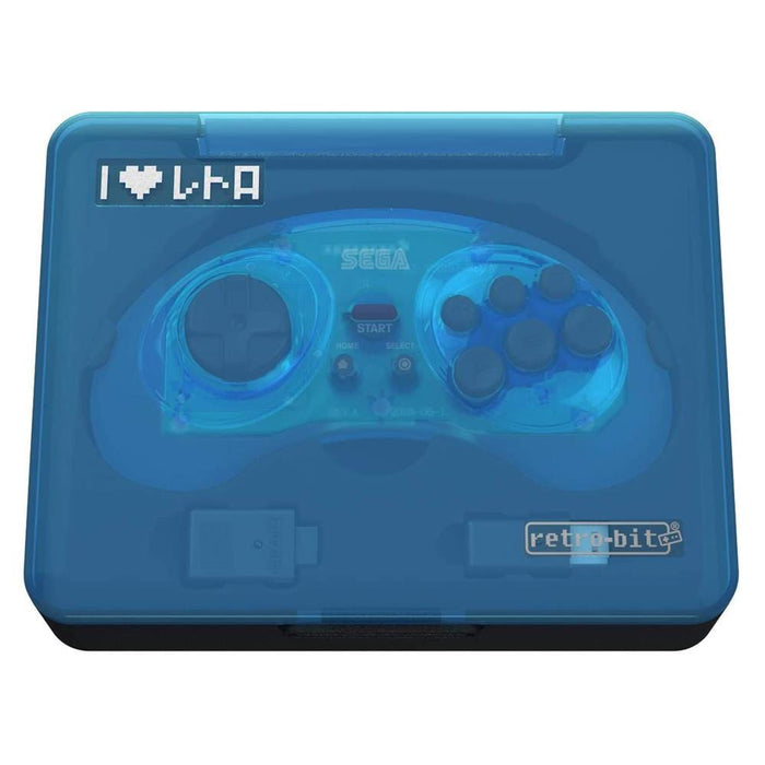 Retro-Bit Official SEGA Mega Drive 8-Button 2.4Ghz Wireless Arcade Pad ...
