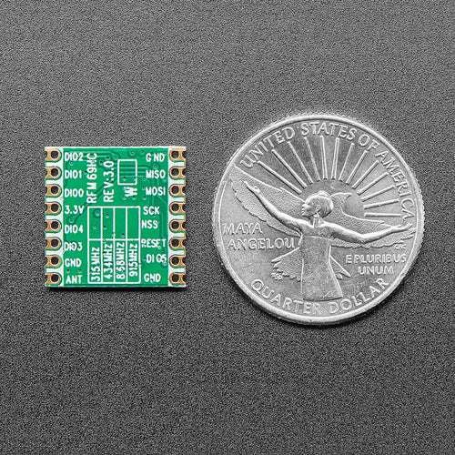 RFM69HCW 915MHz Transceiver Radio Module [Discontinued] - The Pi Hut