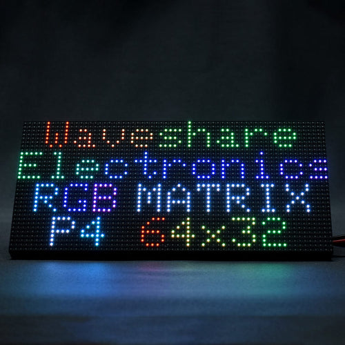 RGB Full-Colour LED Matrix Panel - 4mm Pitch, 64x32 Pixels - The Pi Hut