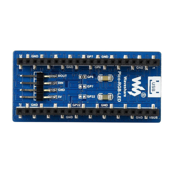 RGB Full-Colour LED Matrix Panel for Raspberry Pi Pico (16x10) - The Pi Hut