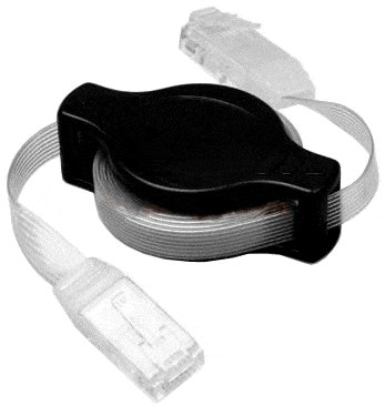 Retractable RJ45 Cat5e Ethernet LAN Cable - The Pi Hut