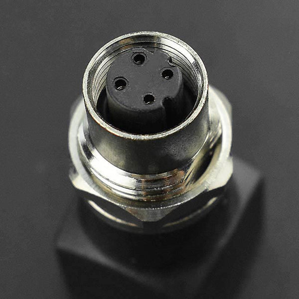 RJ45 Female to M12 4-Pin Female Adapter [Discontinued] | The Pi Hut