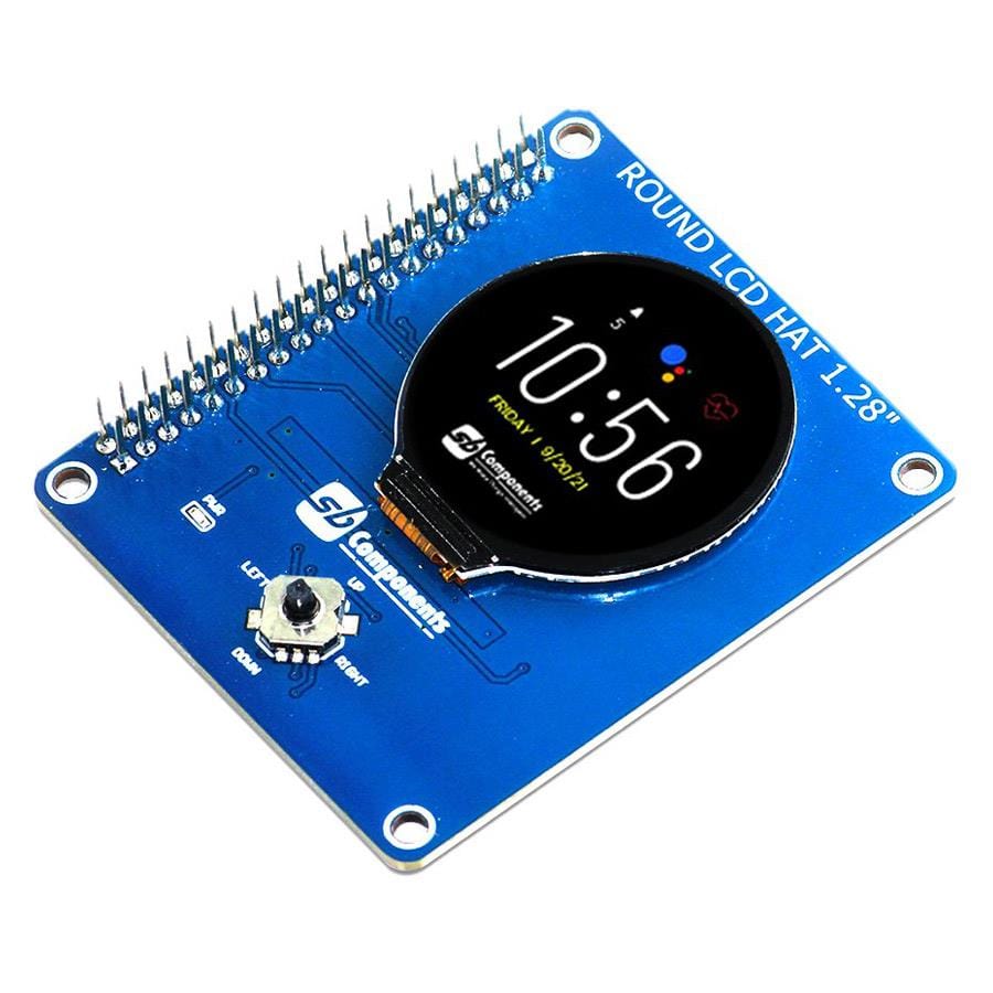 Round LCD HAT for Raspberry Pi [Discontinued] | The Pi Hut