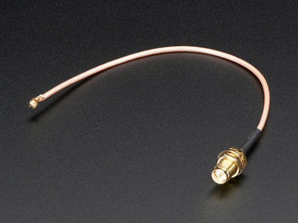 RP-SMA to uFL/u.FL/IPX/IPEX RF Adapter Cable - The Pi Hut