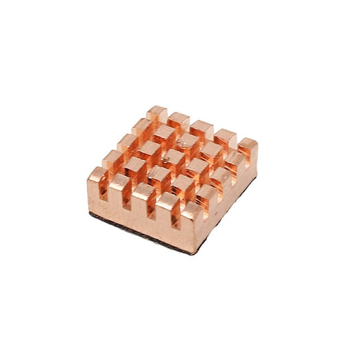 Self Adhesive Pure Copper Heatsink For Raspberry Pi The Pi Hut