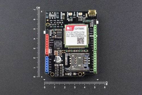 SIM7000C Arduino NB-IoT/LTE/GPRS/GPS Expansion Shield | The Pi Hut