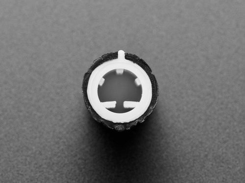 Slim Rubber Rotary Encoder Knob - 11.5mm x 14.5mm D-Shaft - The Pi Hut