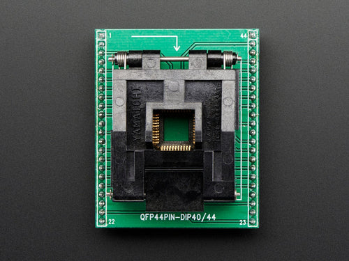 SMT Test Socket - TQFP-44 Breakout [Discontinued] - The Pi Hut