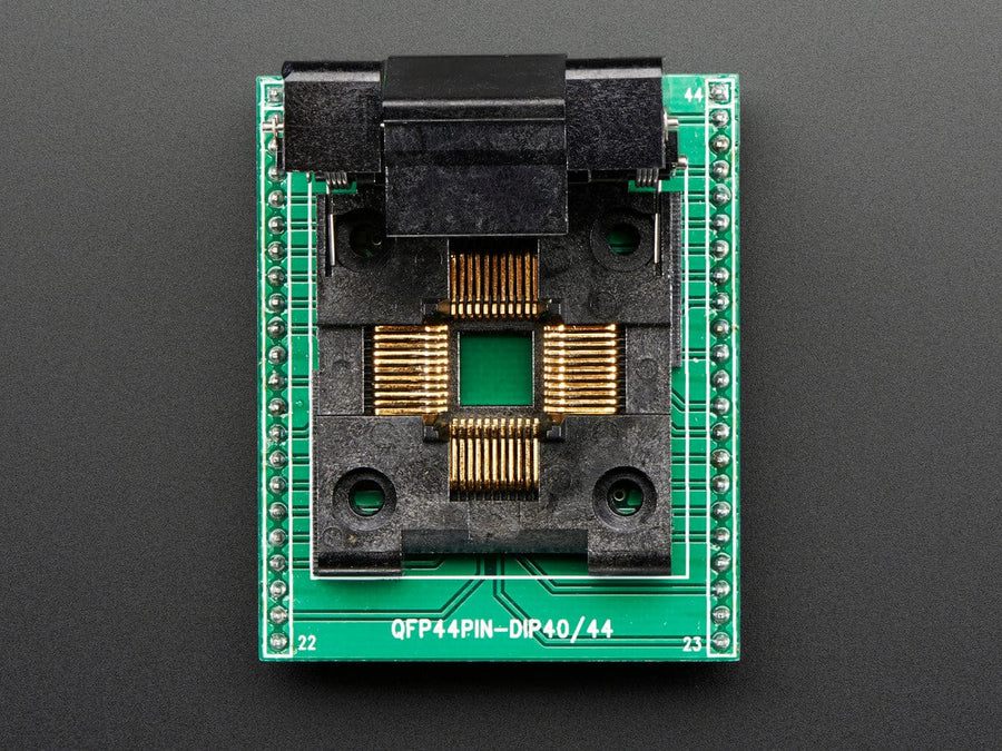 SMT Test Socket - TQFP-44 Breakout [Discontinued] - The Pi Hut