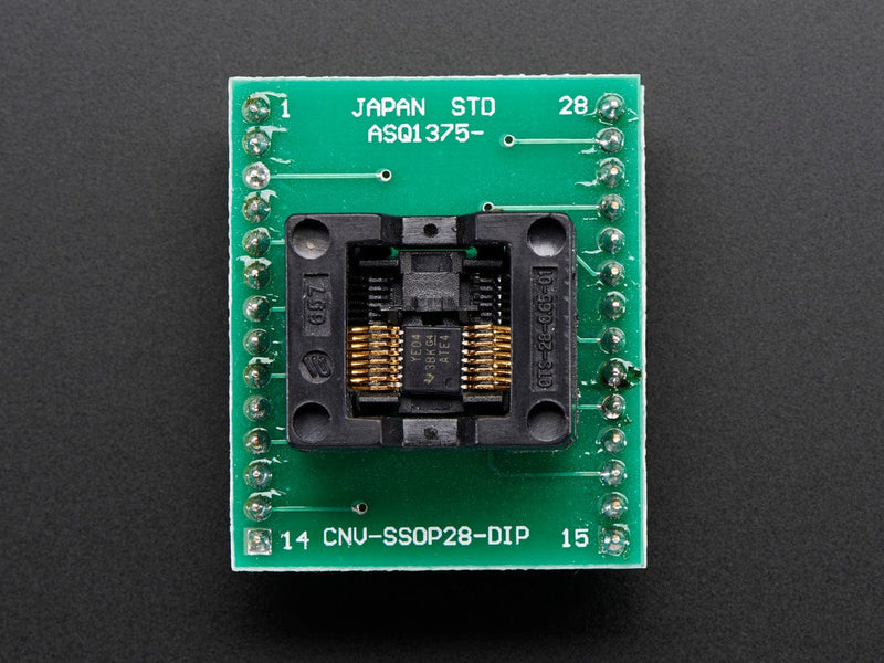 SMT Test Socket - TSSOP-16 - The Pi Hut