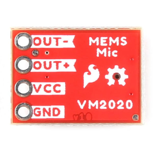 Sparkfun Analog Mems Microphone Breakout Vm2020 Discontinued The Pi Hut