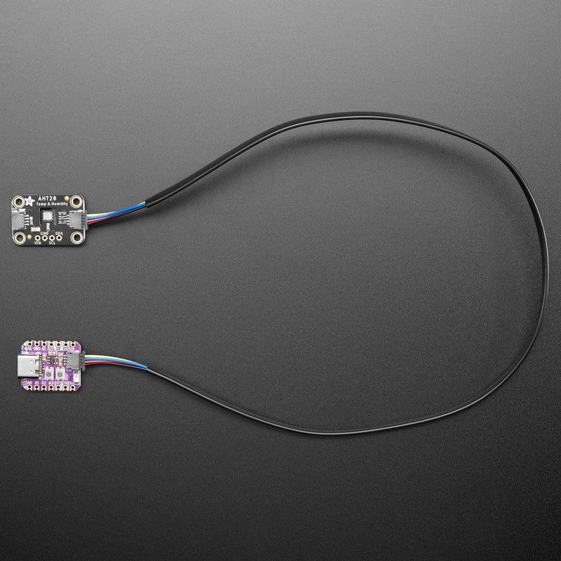 STEMMA QT / Qwiic JST SH 4-Pin Cable - 400mm long | The Pi Hut