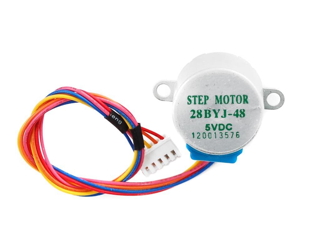 Stepper Motor - Small Reduction 5-Wire (512 Step) [discontinued] - The ...
