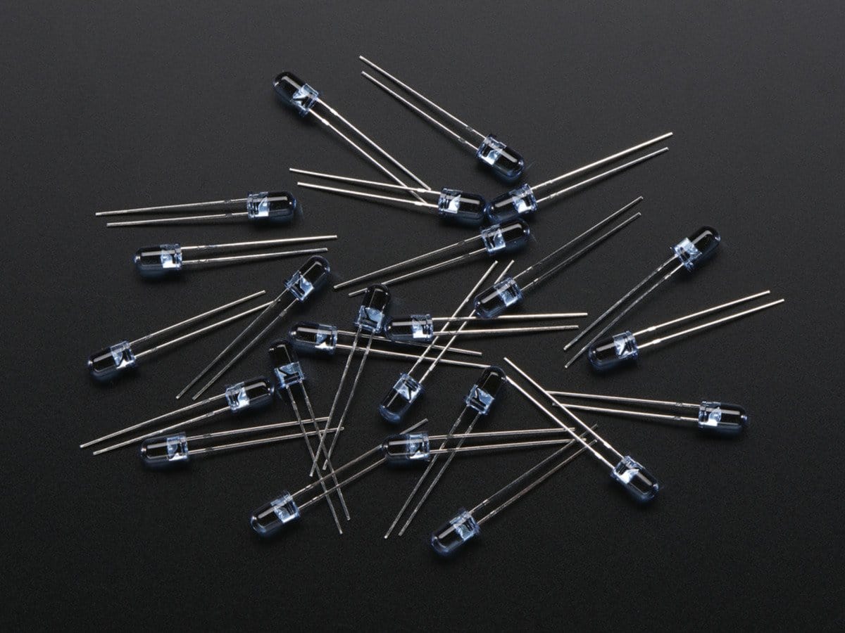 Super-bright 5mm IR LED (25 pack) (940nm) - The Pi Hut