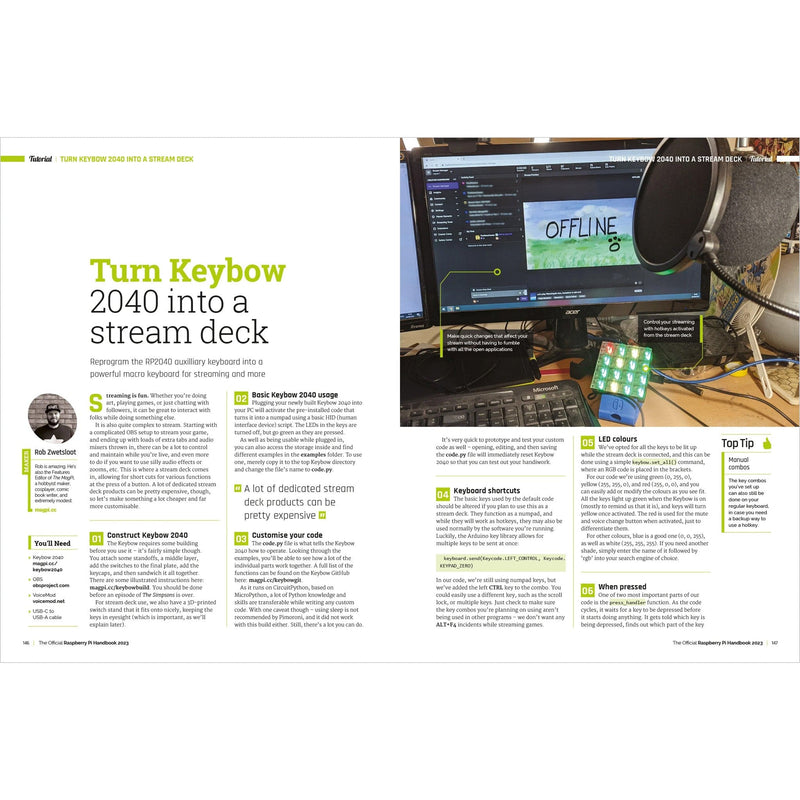 The Official Raspberry Pi Handbook 2023 [Discontinued] | The Pi Hut