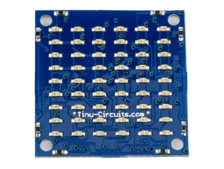 TinyShield Matrix LED Board - Amber [Discontinued] - The Pi Hut