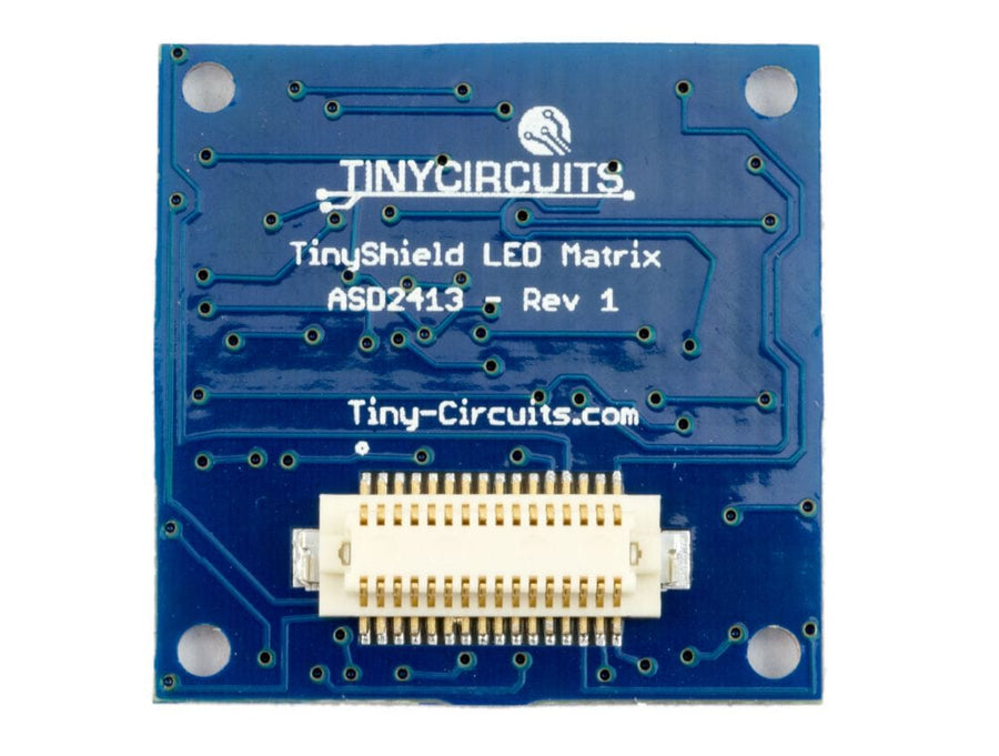 TinyShield Matrix LED Board - Amber [Discontinued] - The Pi Hut