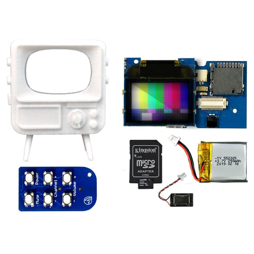 TinyTV DIY Kit [Discontinued] - The Pi Hut