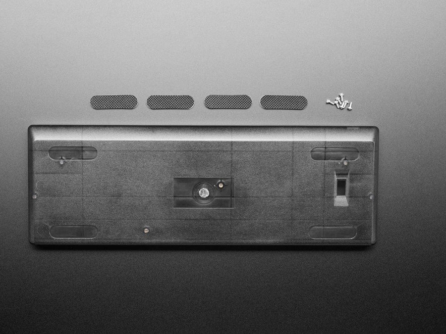 Translucent Smoke Plastic 60% / GH60 Keyboard Shell | The Pi Hut