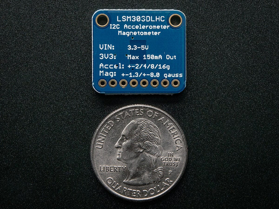 Triple-axis Accelerometer+Magnetometer (Compass) Board - LSM303 [Discontinued] | The Pi Hut
