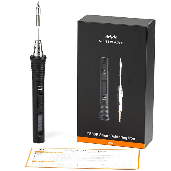 TS80P USB-C Smart Soldering Iron [Discontinued] - The Pi Hut