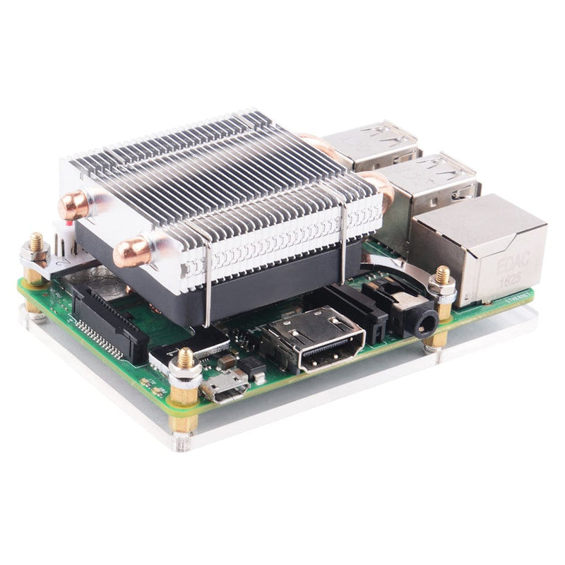 Type B Low-Profile ICE Tower Raspberry Pi 4 Cooler [Discontinued] - The ...