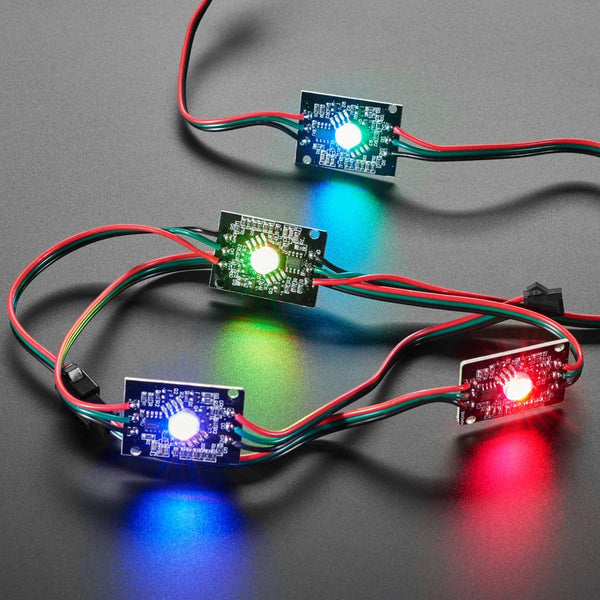 Ultra Bright 4 Watt Chainable RGBW NeoPixel LED - Warm White - ~3000K ...