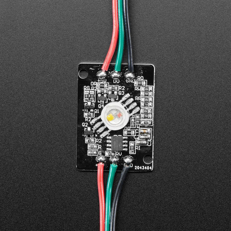 Ultra Bright 4 Watt Chainable RGBW NeoPixel LED - Warm White - ~3000K ...