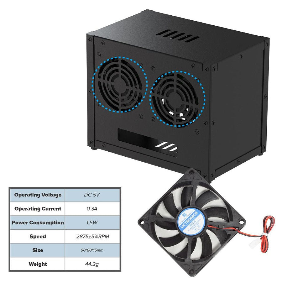 Upgraded Complete Enclosure for Raspberry Pi Clusters [Discontinued ...