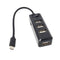 USB Mini Hub with Power Switch - OTG Micro-USB - The Pi Hut
