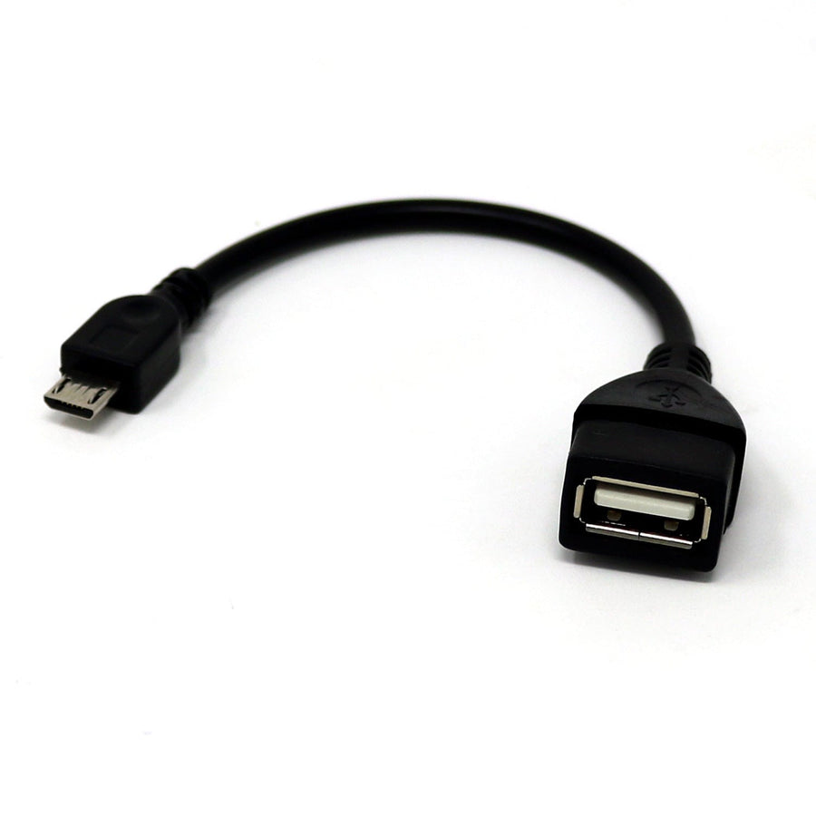 USB OTG Host Cable - Micro-USB Male to USB-A Female - The Pi Hut